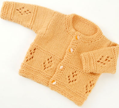 cashmere-baby-cardi-knitting-pattern - Free Baby Knitting