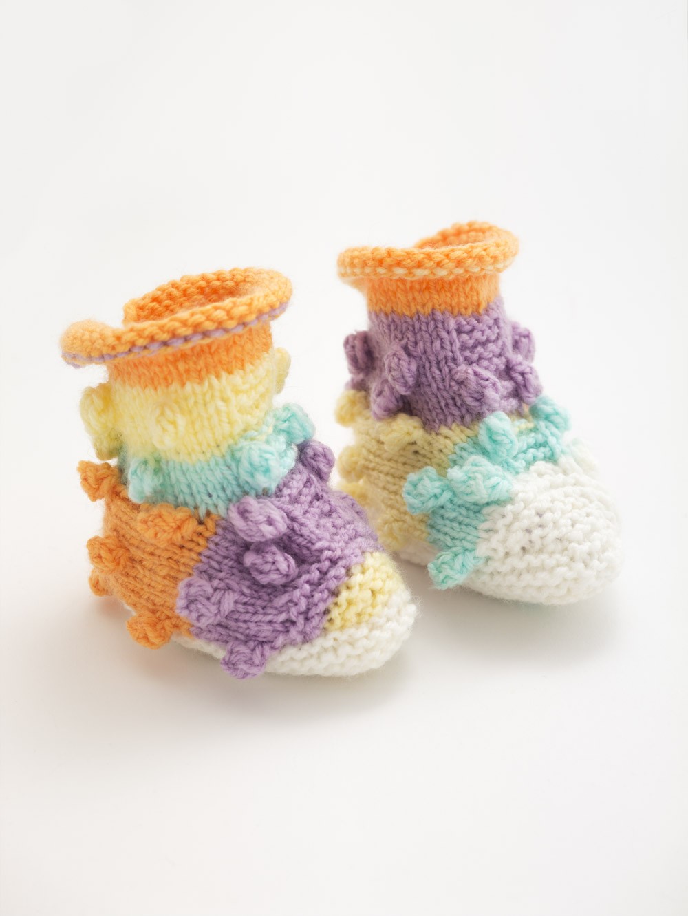 25 Free Baby Knitted Booties Patterns You Can't Get Enough Of