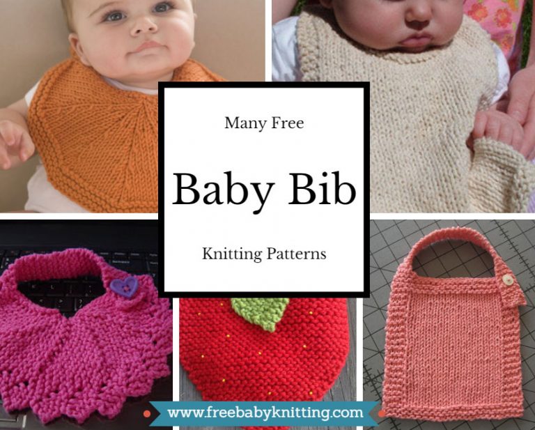 Free Baby Bib Knitting Patterns - Free Baby Knitting