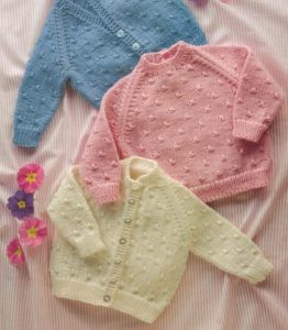 Shepherd baby knitting pattern for sweater and cardigan - Free Baby ...