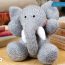 Cuddly Elephant Knit Toy Pattern - Free Baby Knitting
